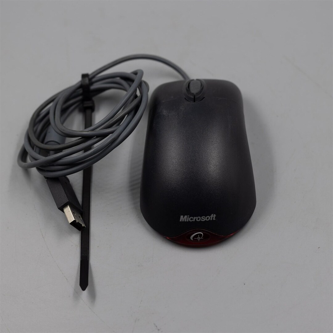 Microsoft Wheel Mouse Optical USB X802382 1.1A Black Tested - Etsy