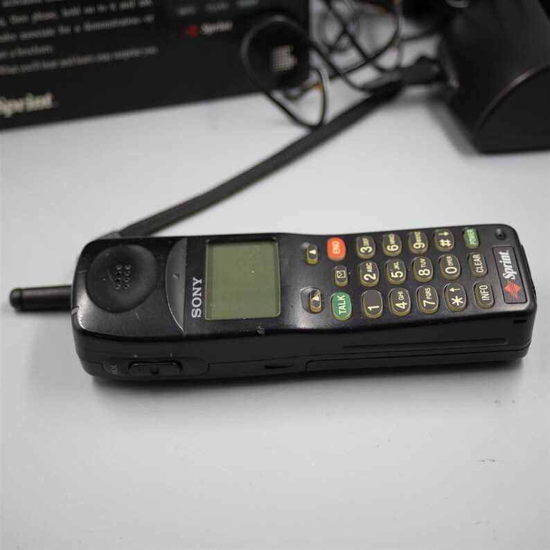 Vintage 1996 Sony Candybar Cell Phone W Box (non-working) - Etsy