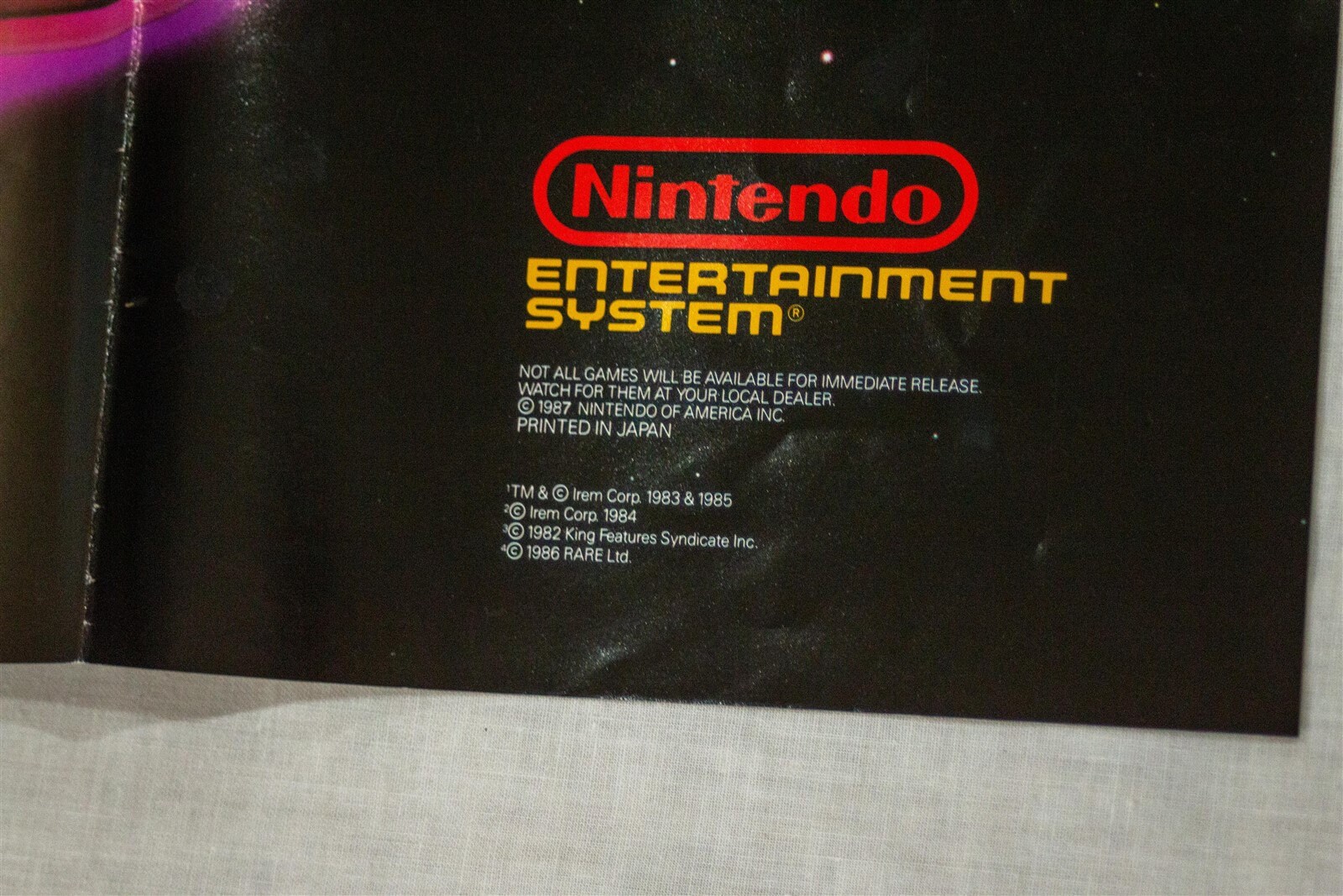 Vintage 1987 Nintendo NES Rob the Robot Poster -playing With Power - Etsy