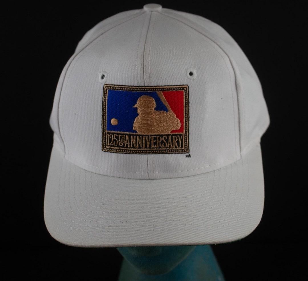 MLB Baseball 125th Anniversary 1994 Embroidered White Hat - Etsy