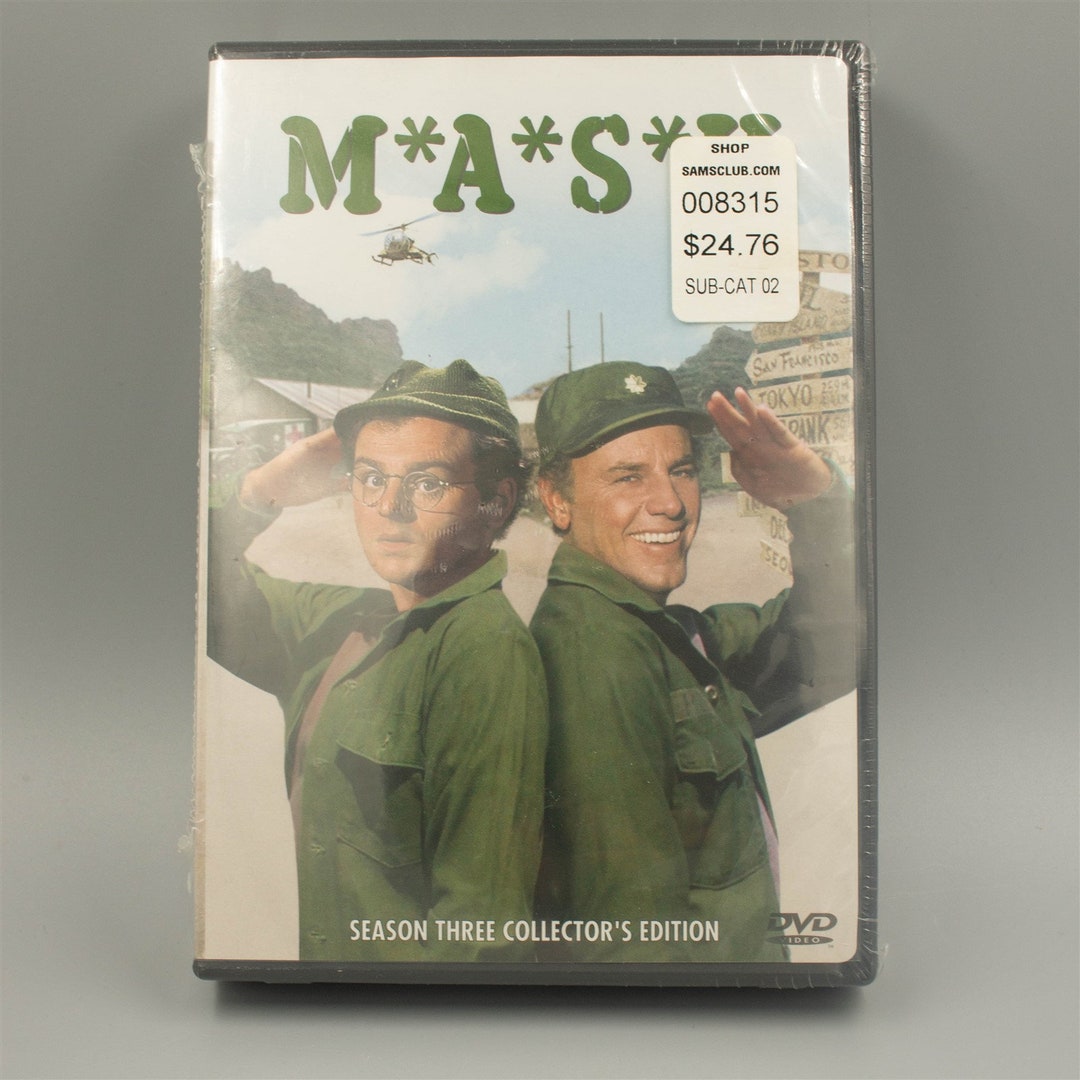 MASH Season 3 DVD Set (2002 Release) - Etsy