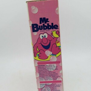 Vintage 1990s Mr Bubble 10 Oz Bubble Bath Box Sealed - Etsy