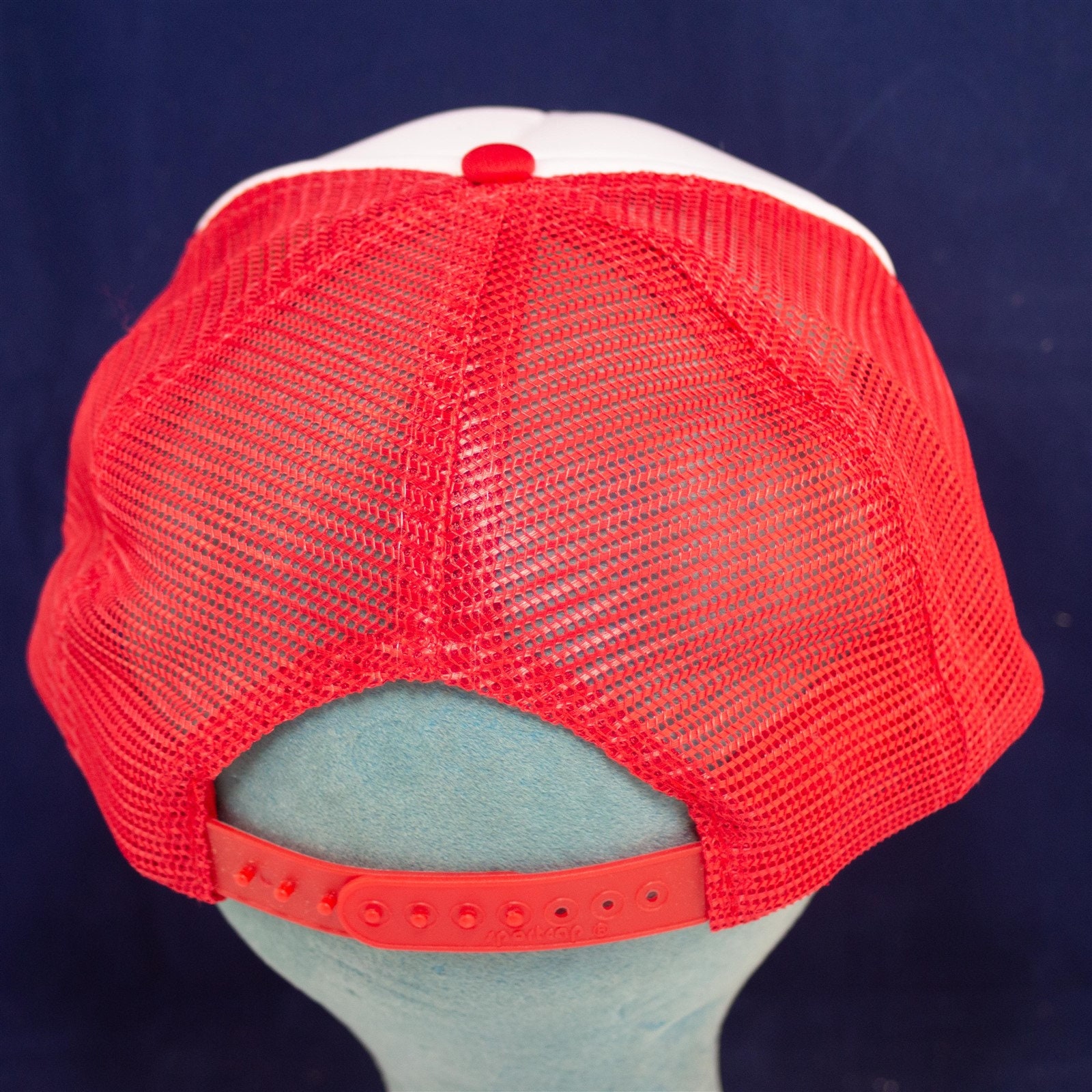 Vintage Bass Pro Shops Red Mesh Snapback Trucker Hat - Etsy