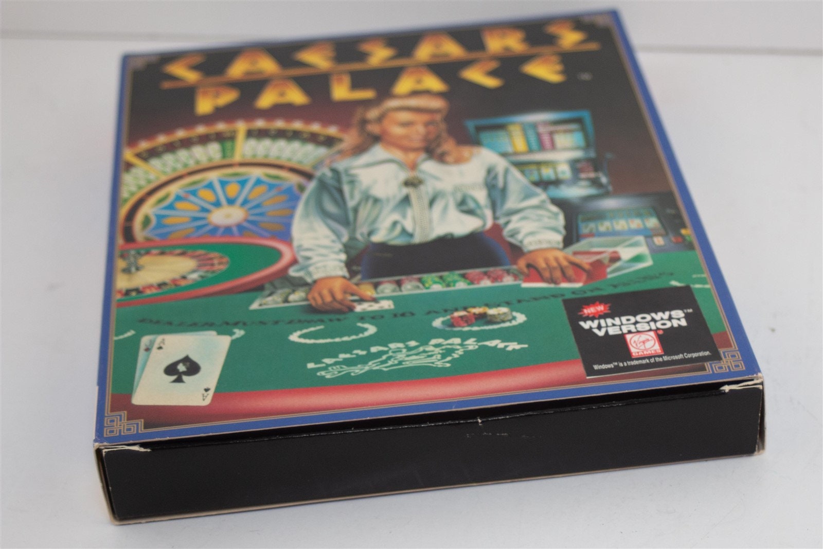 Caesars Palace windows, 1992 Vintage PC Big Box Game vegas Gambling - Etsy