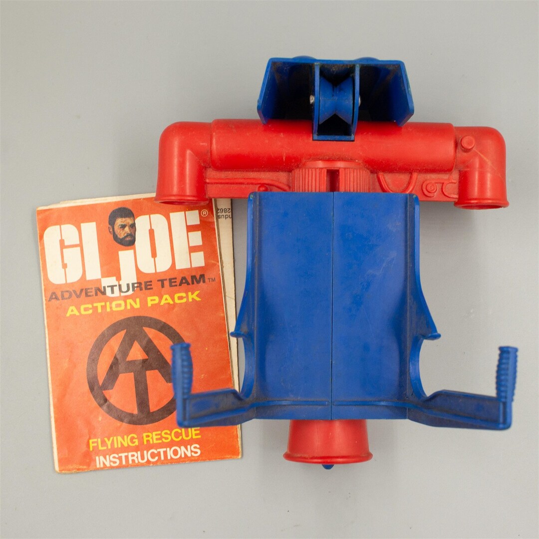 GI Joe Adventure Team Action Pack Flying Rescue Vintage - Etsy