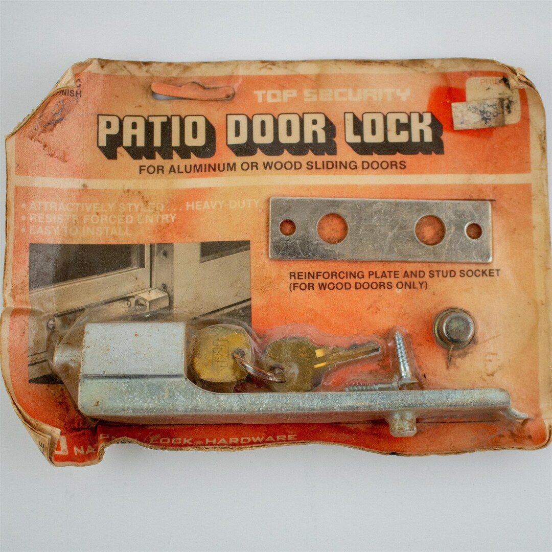 Vintage Patio Door Lock national Lock Hardware - Etsy