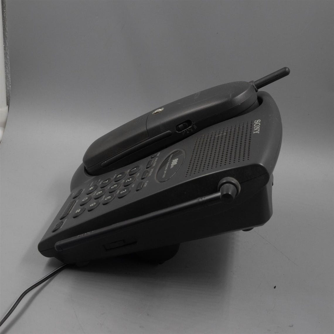 Vintage 90s Sony 900mhz Cordless Phone Black Stubby Plastic Antenna ...