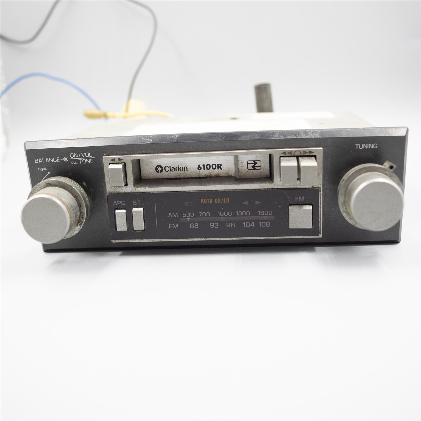 Vintage Clarion Car Stereo Cassette Radio (untested, for Parts / Repair ...