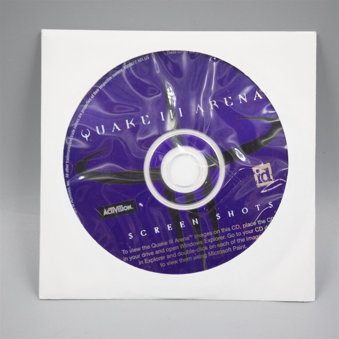 Quake III Arena Screen Shots (1998, PC Cd-rom) - Etsy