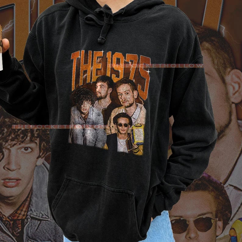 The 1975 90s Vintage Shirt, The 1975 Band Tshirt, Pinky The 1975 sold ...