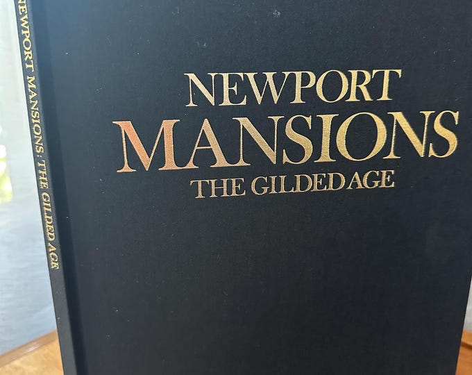 Vintage 1982 Newport Mansions the Gilded Age Interior Design Coffee ...