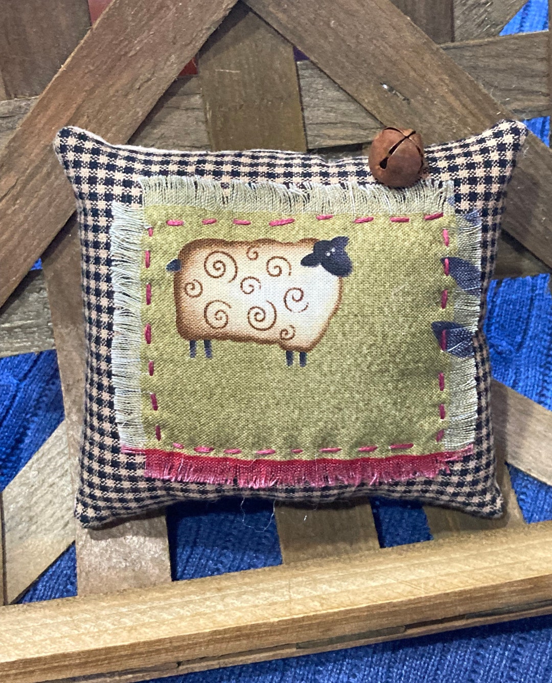 Primitive Irish Sheep Ornie, Irish Pillow Tuck, Bowl Filler, Farmhouse ...