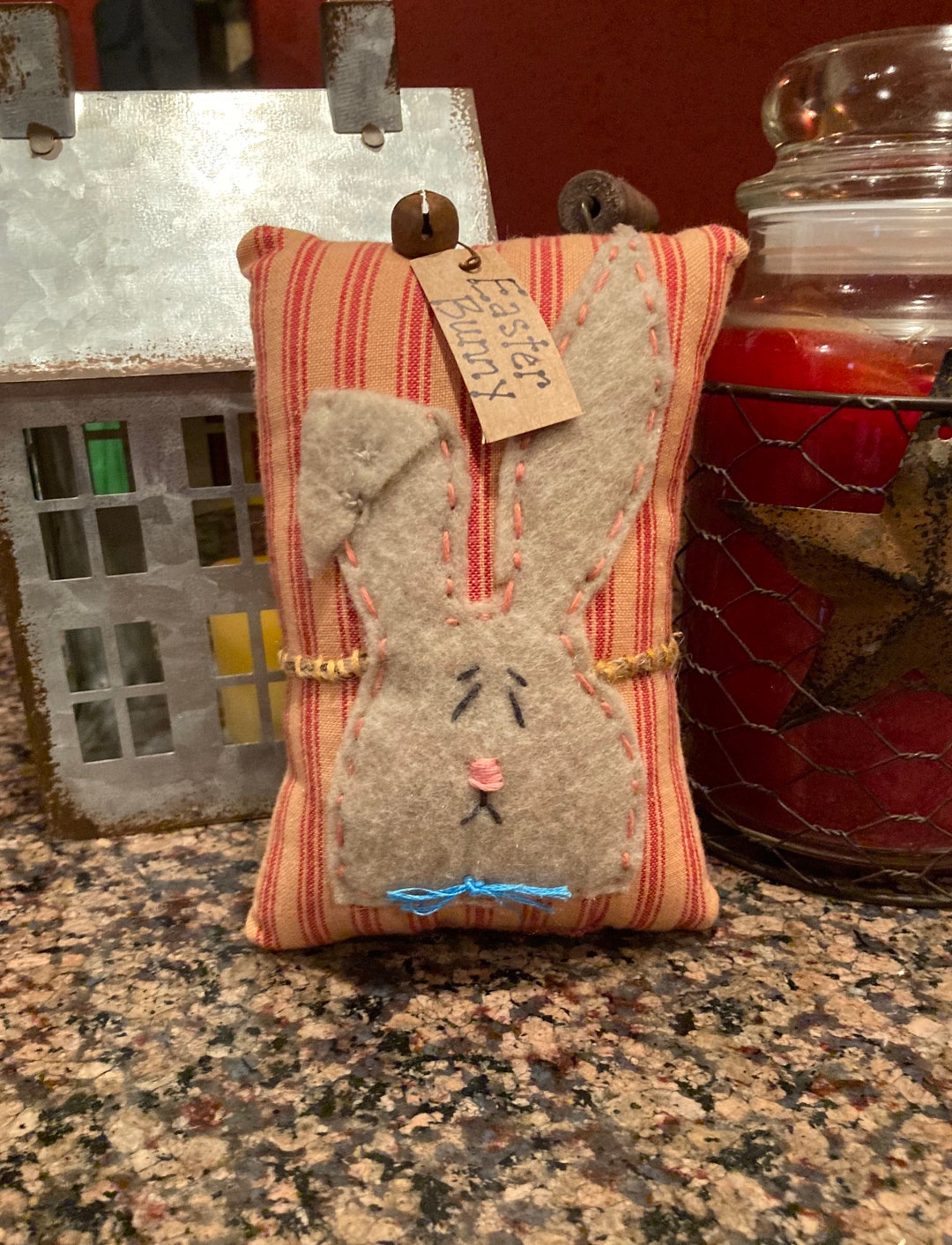 Primitive EASTER BUNNY Pillow Tuck, Bunny Bowl Filler, Easter Ornie - Etsy