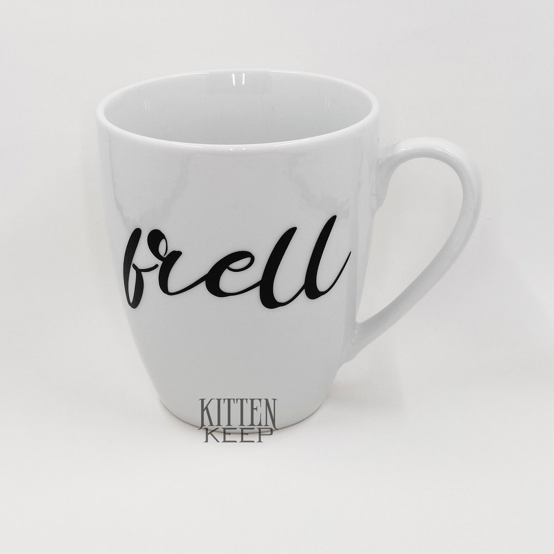 Frell Farscape Mug Tea Cup Scifi Swears John Crichton Aeryn Sun Moya ...