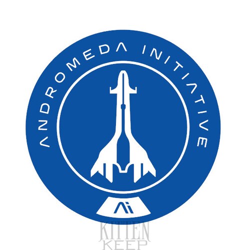 Andromeda Initiative Logo Vinyl Decal Mass Effect - Etsy