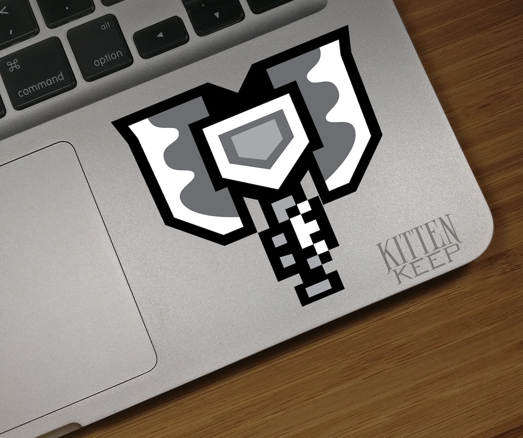 MHW Charge Blade Vinyl Decal | Monster Hunter World | Weapon Icons ...