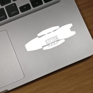 Galactica Vinyl Decal | BSG Battlestar | Flagship | Gifts for Scifi ...