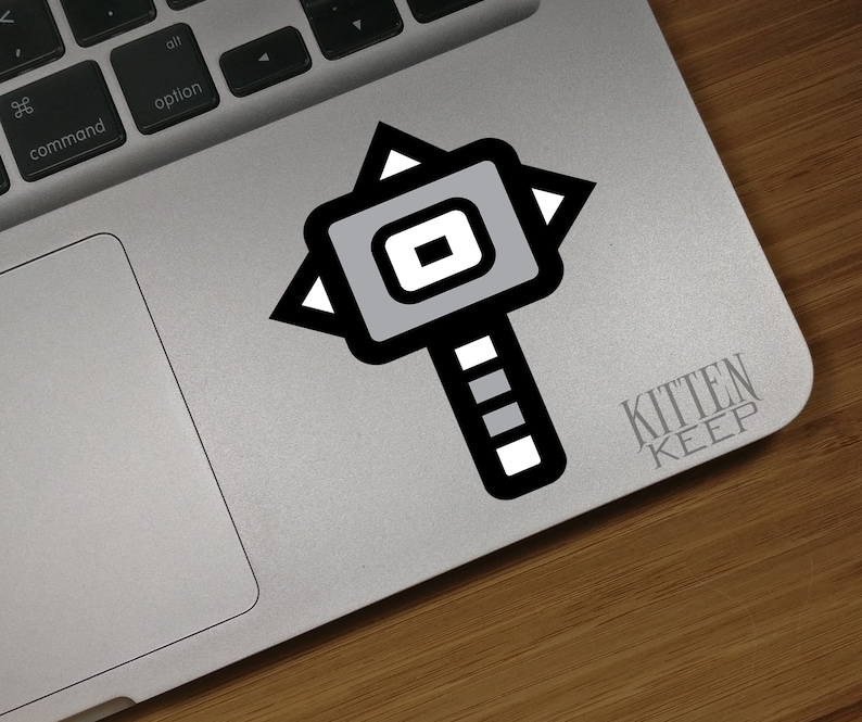 MHW Hammer Vinyl Decal | Monster Hunter World | Weapon Icons | Gamer ...