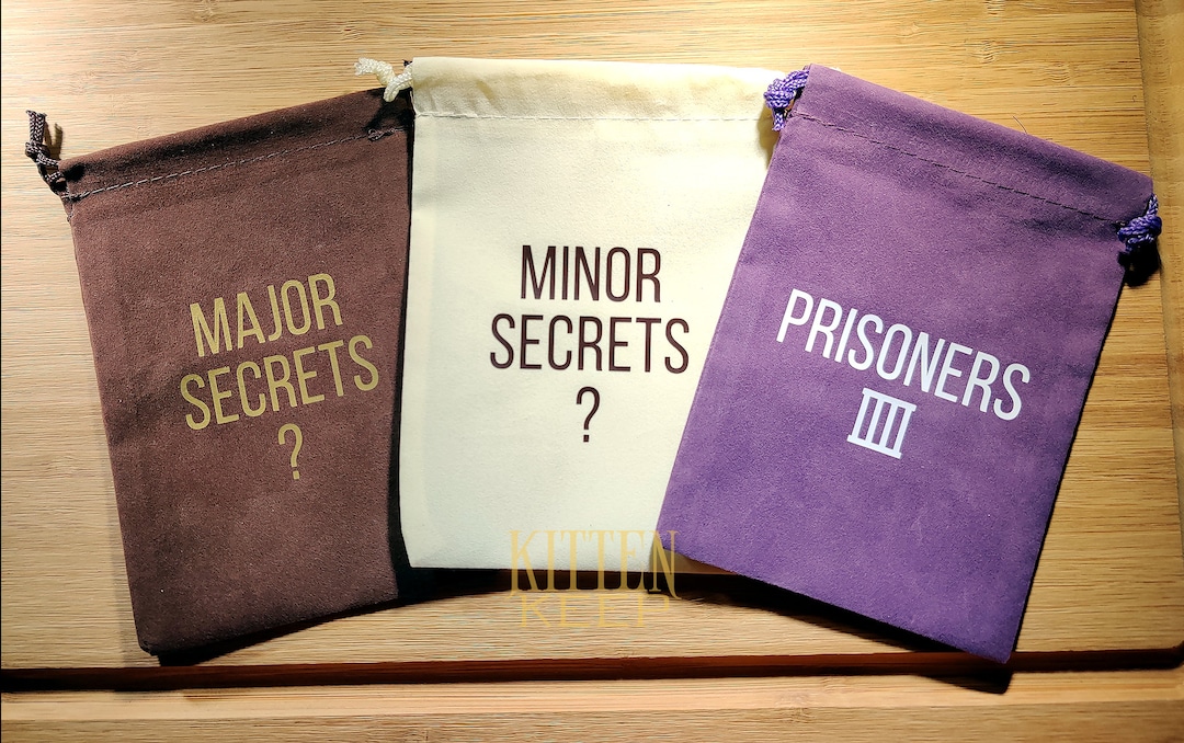 Clank! Catacombs Token Draw Bag Bundle | Minor Secrets, Major Secrets ...