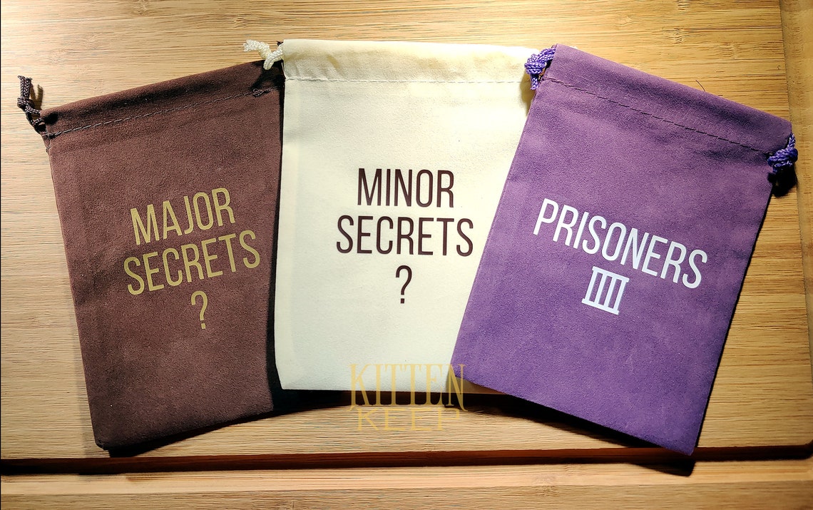 Clank! Catacombs Token Draw Bag Bundle | Minor Secrets, Major Secrets ...