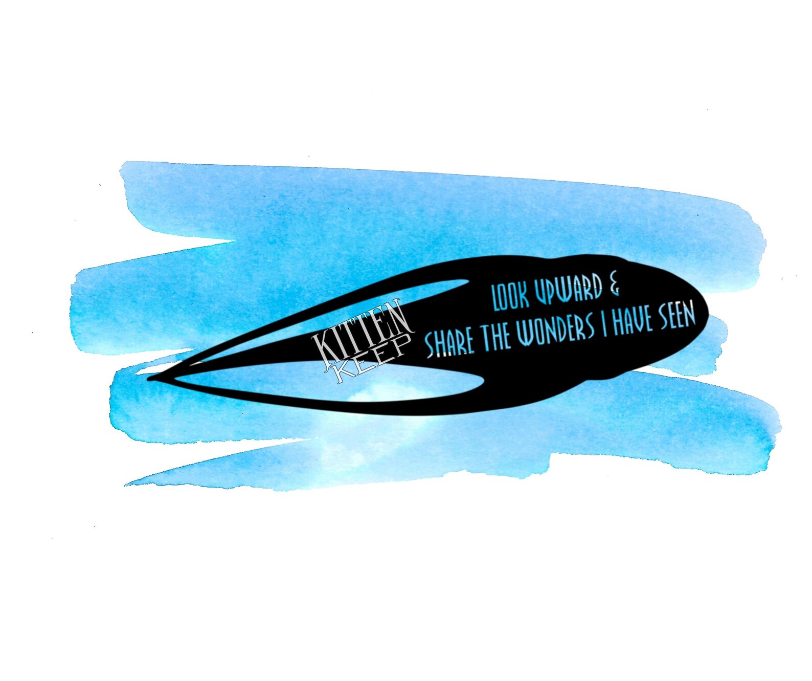 Farscape Moya Vinyl Decal | John Crichton Quote | Spaceship Silhouette ...