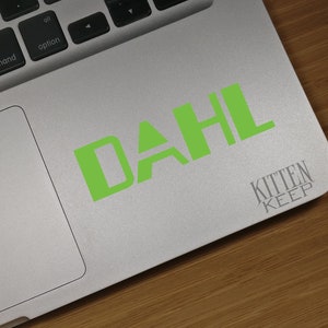 Borderlands Dahl Logo Vinyl Decal Borderlands Manufacturer Decals Gamer ...