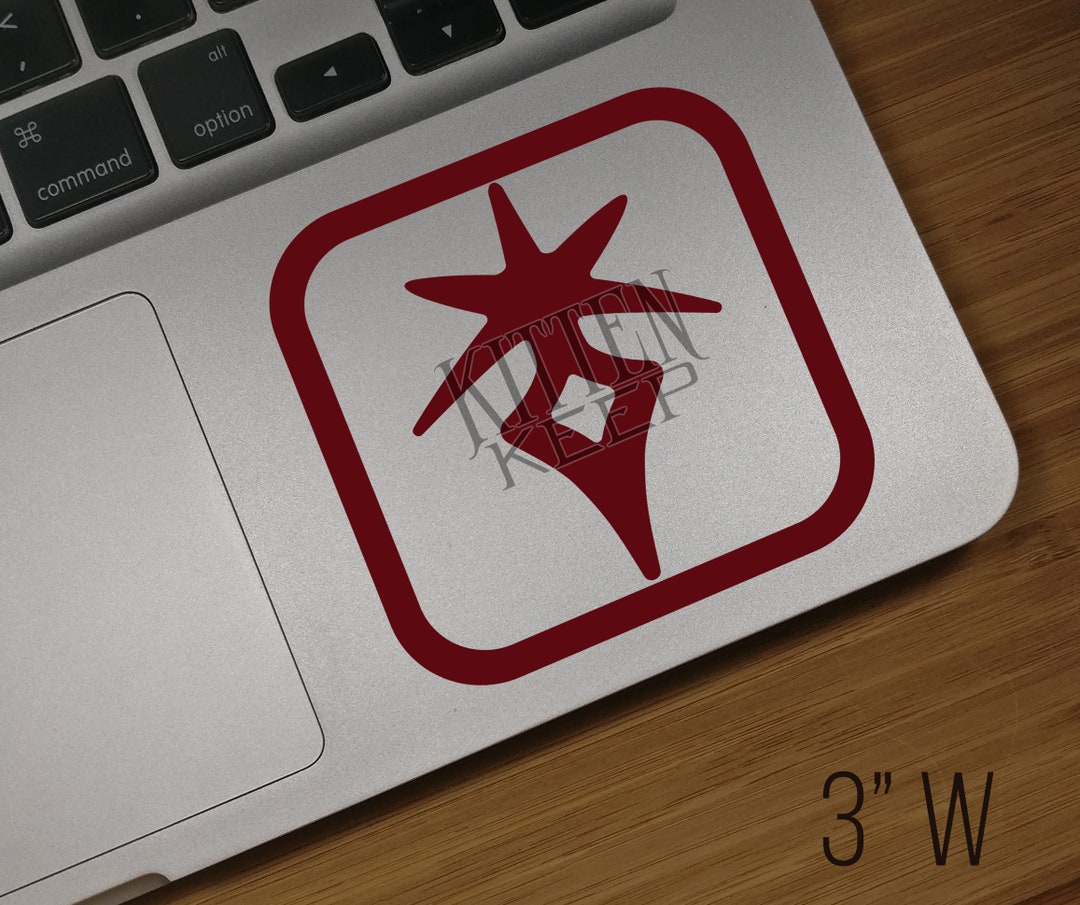 Dark Knight Logo Vinyl Decal | DRK | FFXIV Job Icons | Tank | Gamer ...