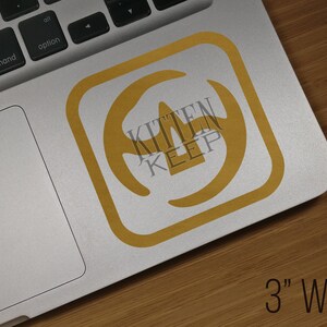 Samurai Logo Vinyl Decal | SAM | FFXIV Job Icons | Melee DPS | Gamer ...