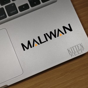 Borderlands Maliwan Logo Vinyl Decal Borderlands Manufacturer Decals ...