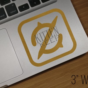 Gunbreaker Logo Vinyl Decal | GNB | FFXIV Job Icons | Tank | Gamer ...