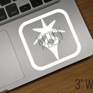 Dark Knight Logo Vinyl Decal | DRK | FFXIV Job Icons | Tank | Gamer ...