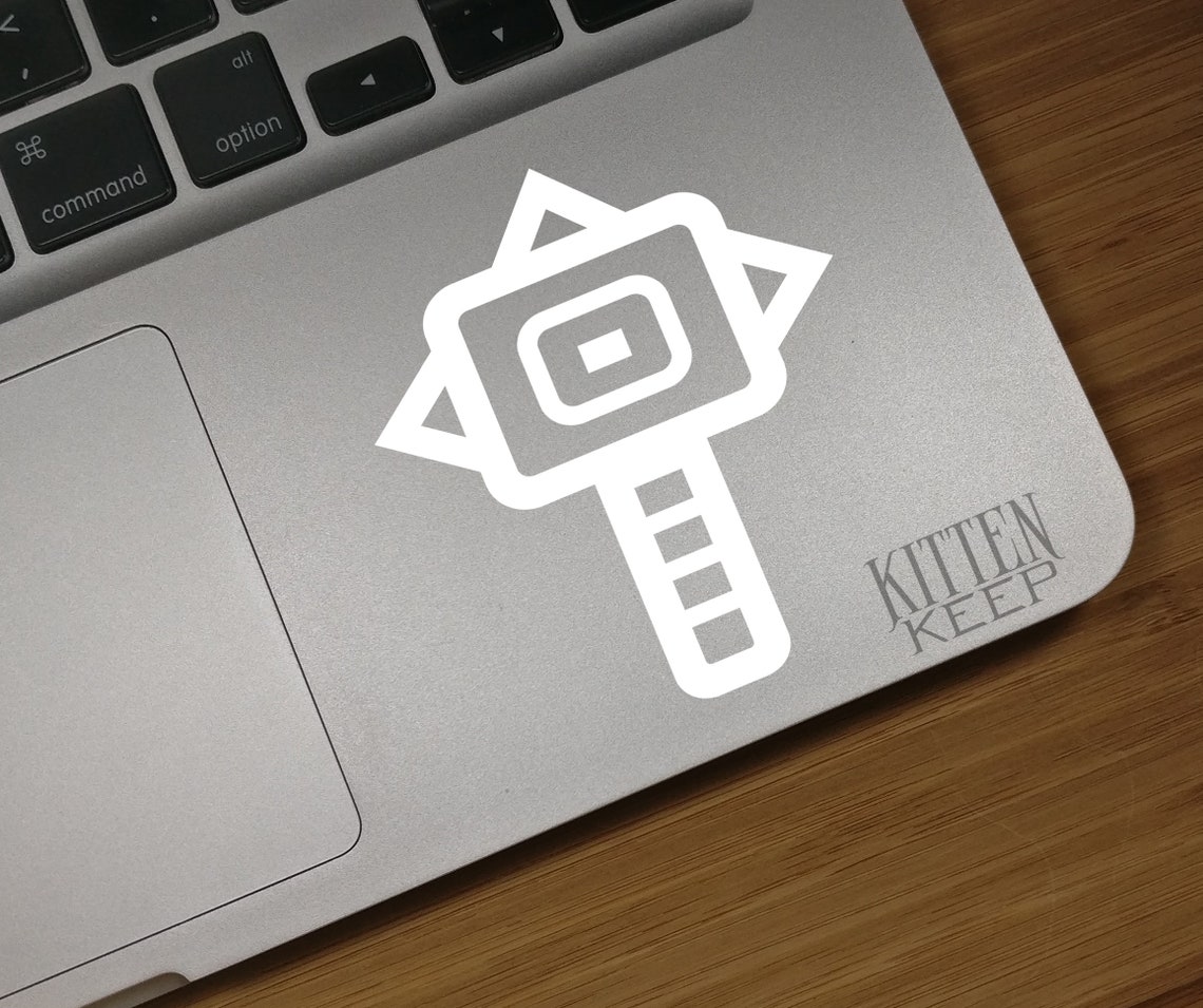 MHW Hammer Vinyl Decal Monster Hunter World Weapon Icons | Etsy