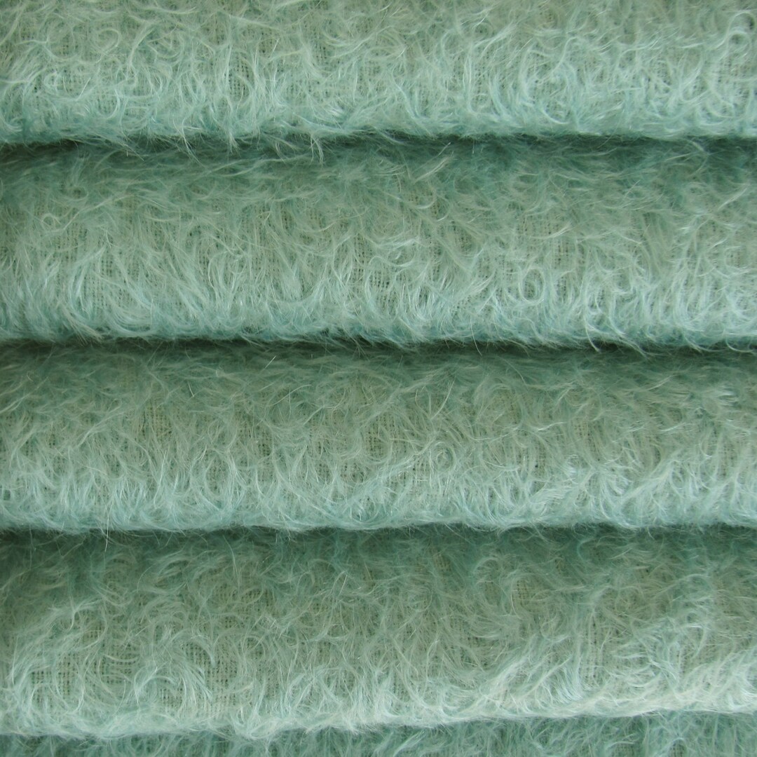 300S/CM Mohair-1/6 Yard fat in Intercal's Color 577s-teal. German Teddy ...