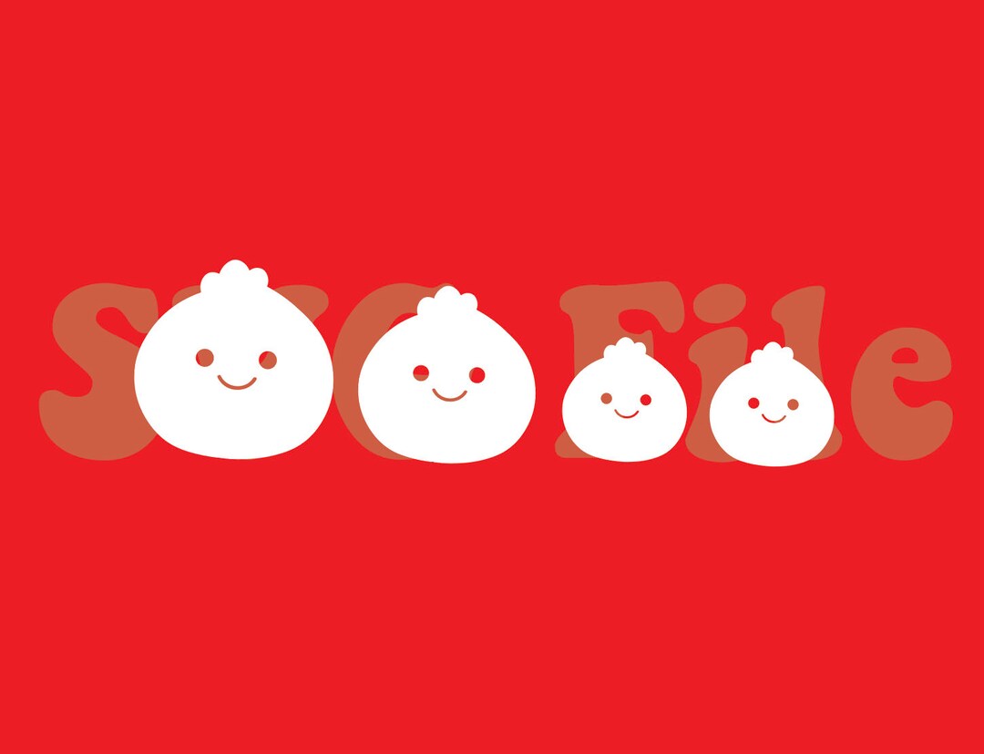 SVG | Family Bao Twins Bao Bun Siopao Asian Happy Love Twin Friends ...