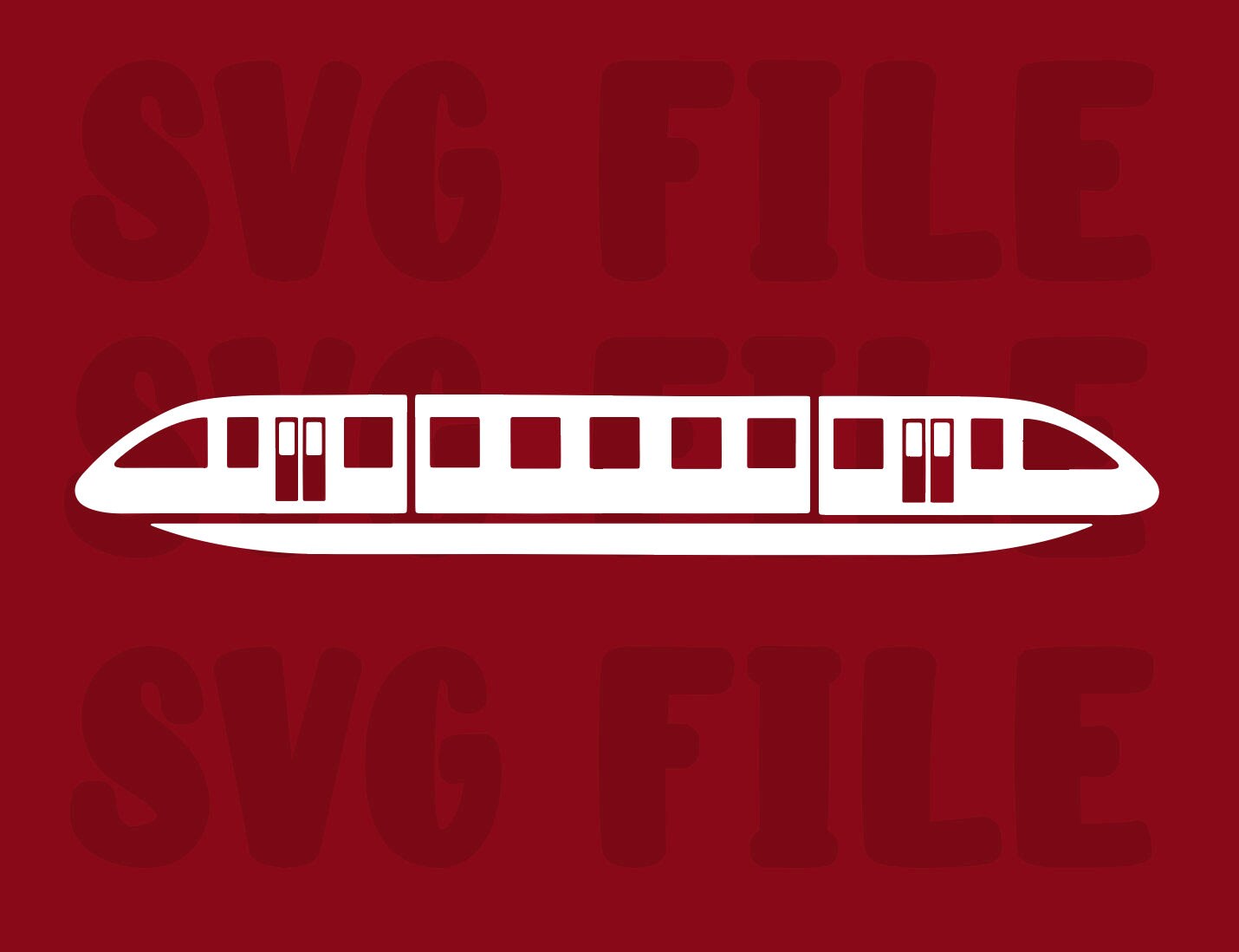 SVG | Monorail Tram Train Subway Transportation City Theme Fun Vacation ...