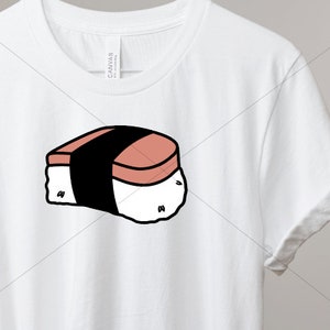 SVG File in Color | Musubi Love Food Foodie Nori Rice Ball Seaweed ...