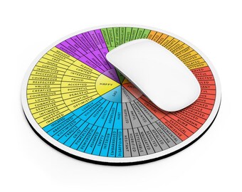 Emotion Wheel Mouse Pad - Etsy