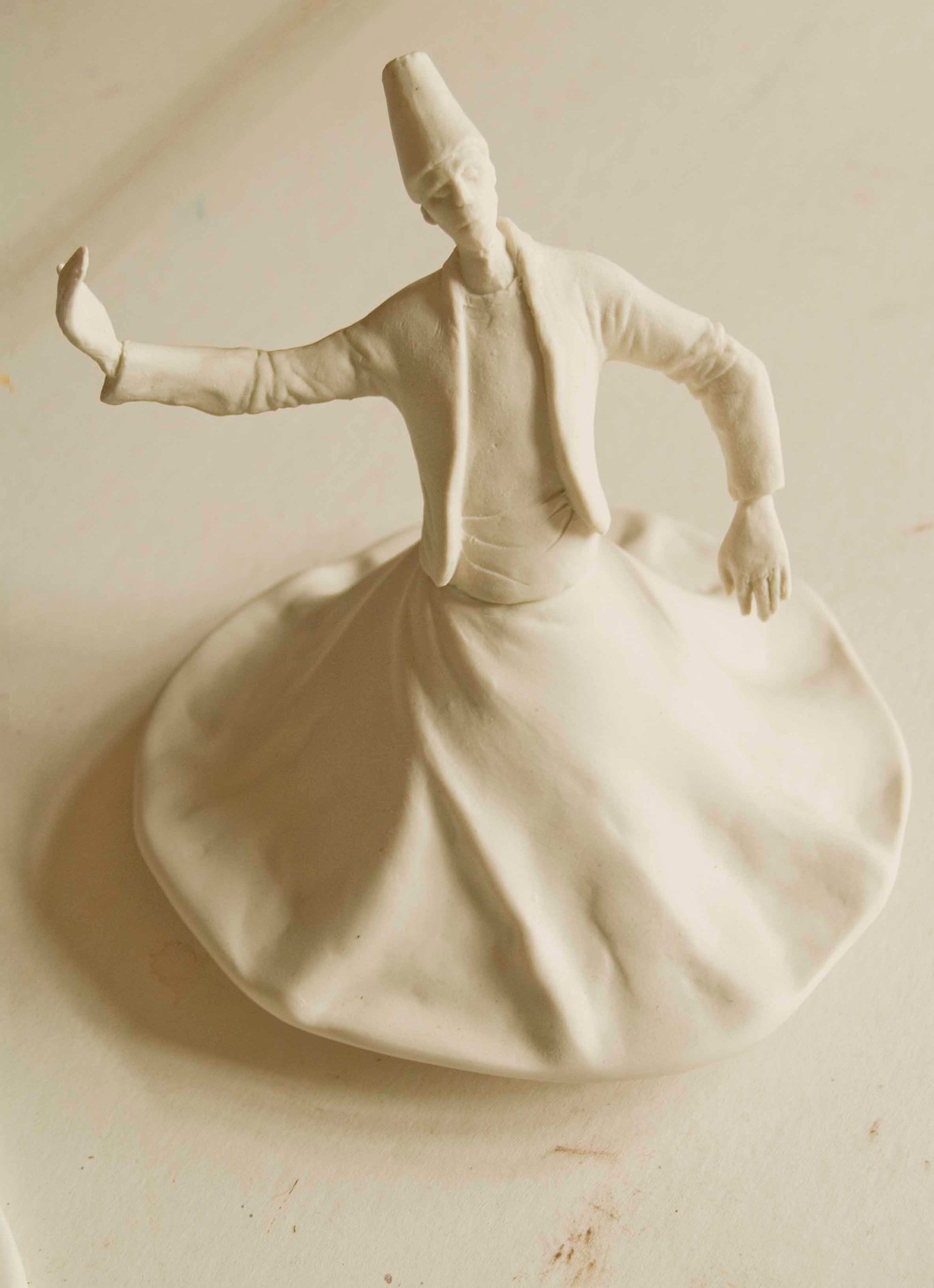 Whirling Dervish Figurine Handmade Ceramic Sufimevlana Dance - Etsy