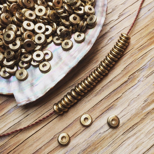 Brass Beads - Etsy