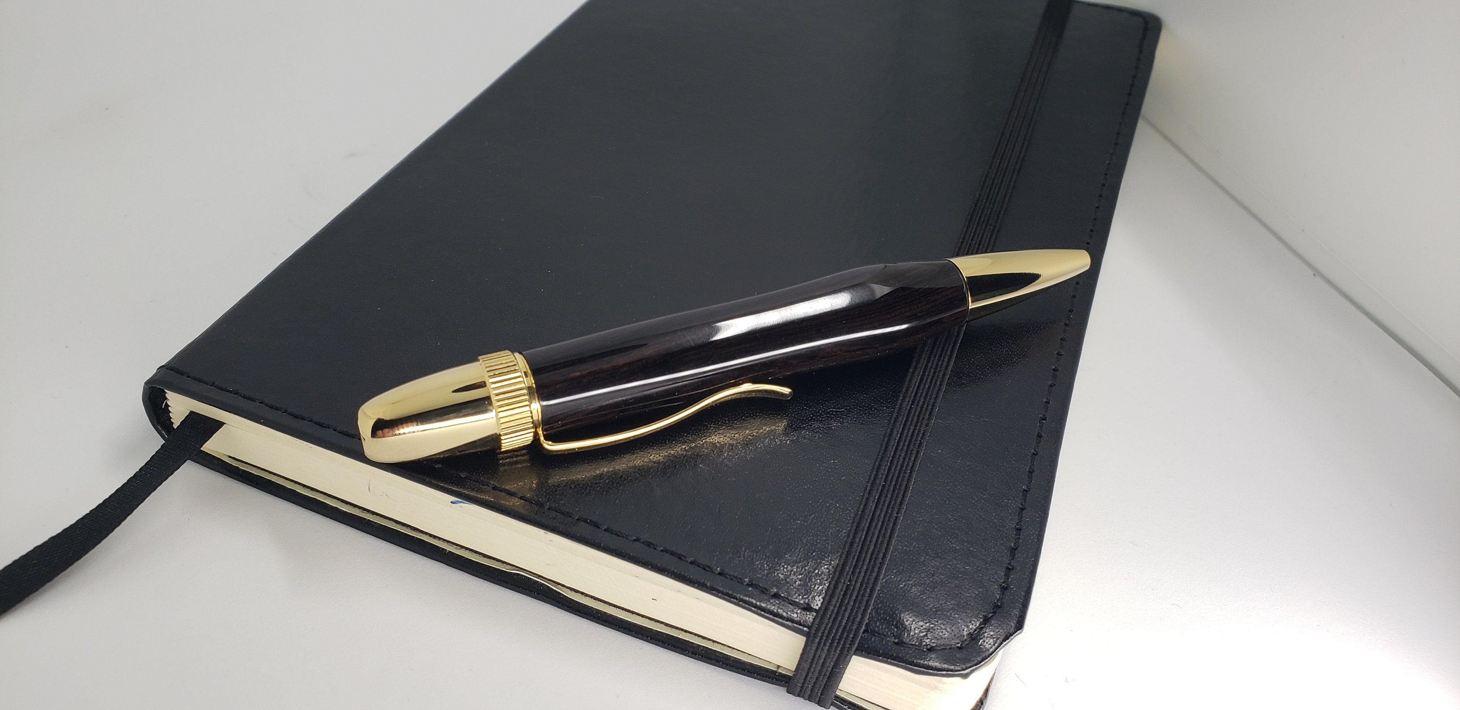 Stylo Atlas grenadille dAfrique avec un Twist or - Etsy France