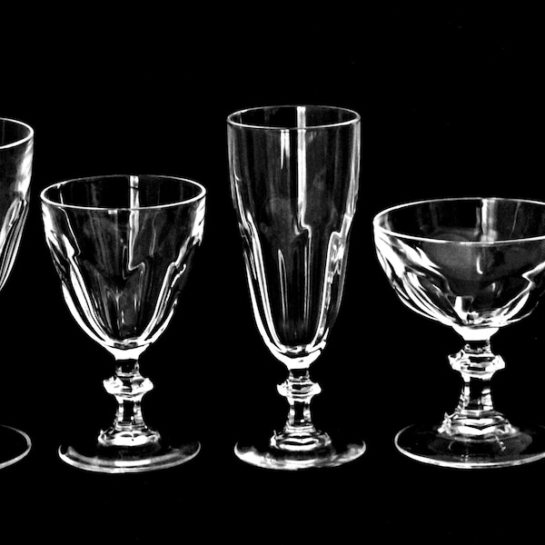 Crystal Stemware - Etsy