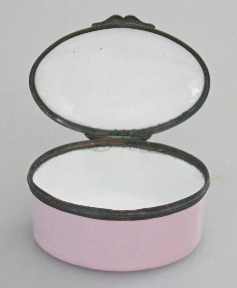 Antique Bilston English Enamel Patch Box Ca 18th C - Etsy