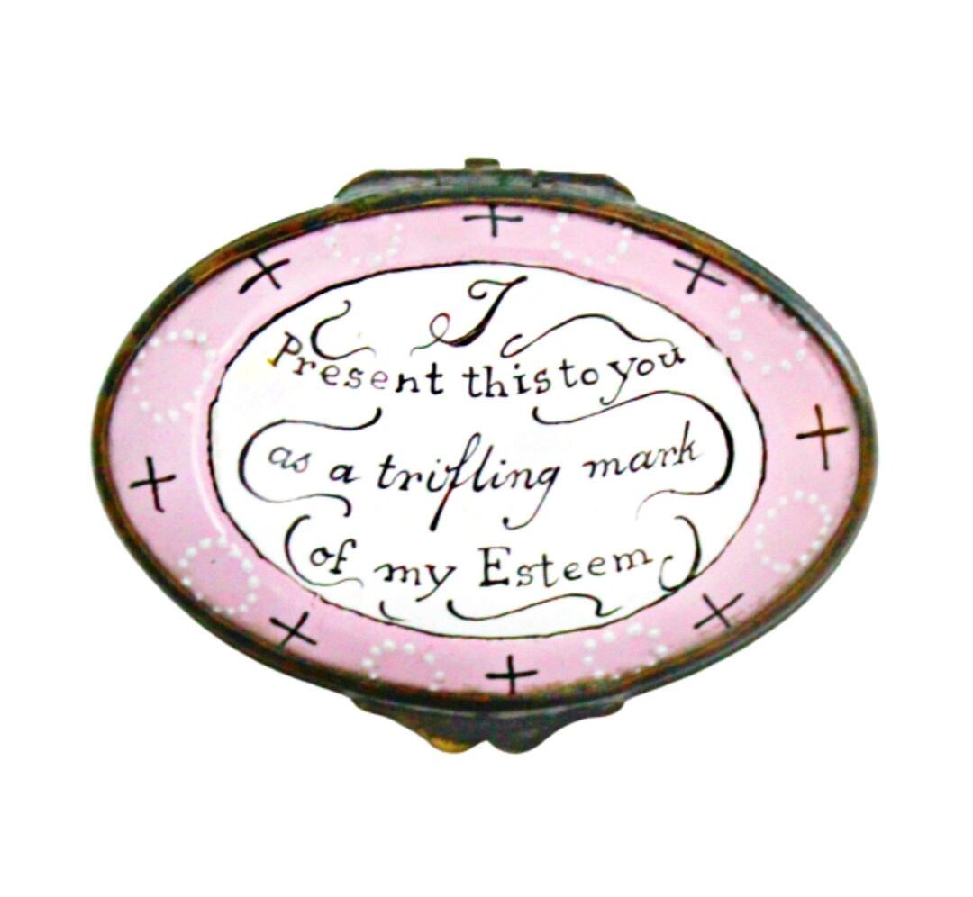 Antique Bilston English Enamel Patch Box Ca 18th C - Etsy