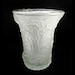 Frosted Crystal Glass Sea Life Vase Josef Inwald Barolac Large 11''H X ...