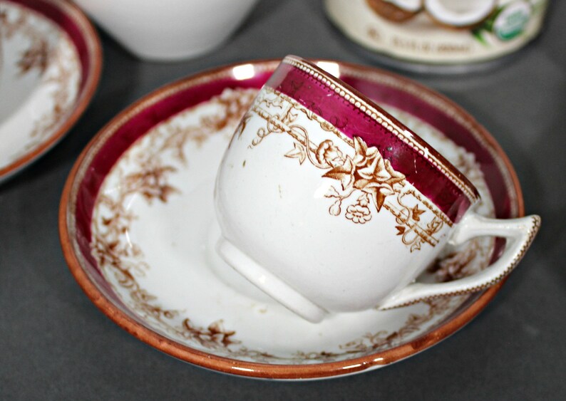 Antique Copeland Childs Tea Set Ca 1850-1867 RARE - Etsy