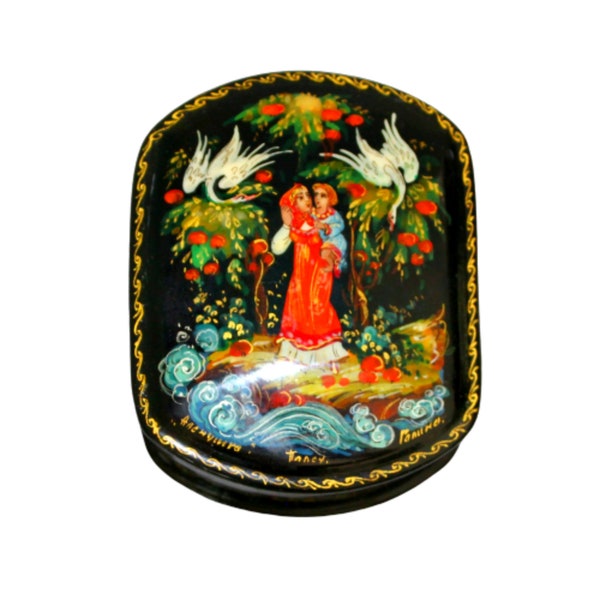 Russian Lacquer Box - Etsy