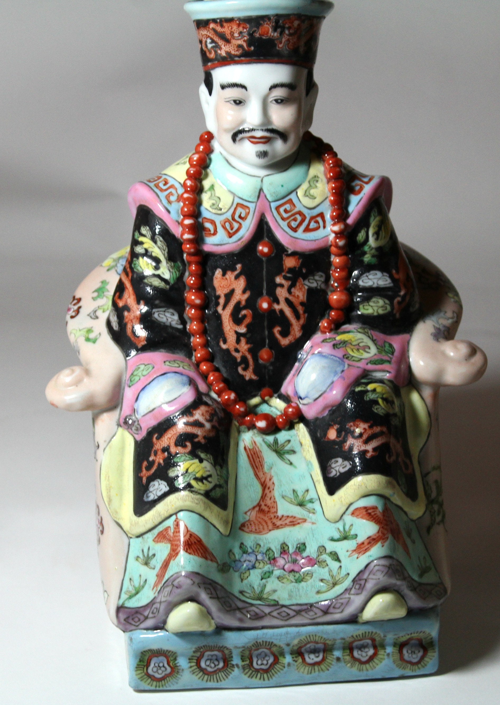 Antique Chinese Emperor and Empress Figurines Statues 12 | Etsy