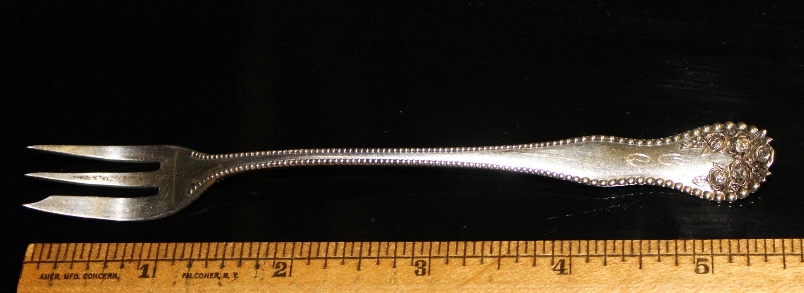 Antique Sterling Silver Oyster Fork Set of 6 Gorham Lancaster | Etsy