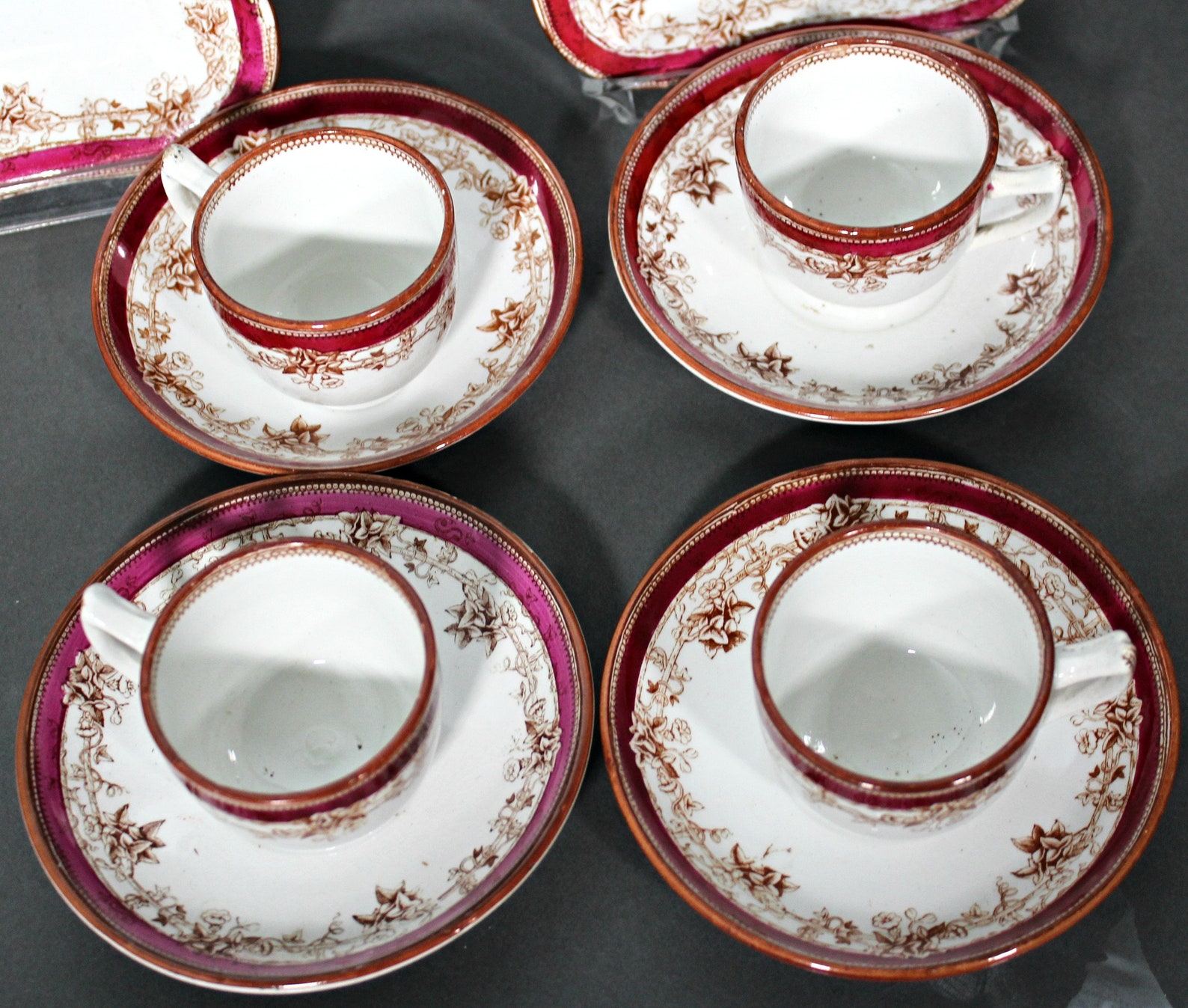 Antique Copeland Childs Tea Set Ca 1850-1867 RARE - Etsy
