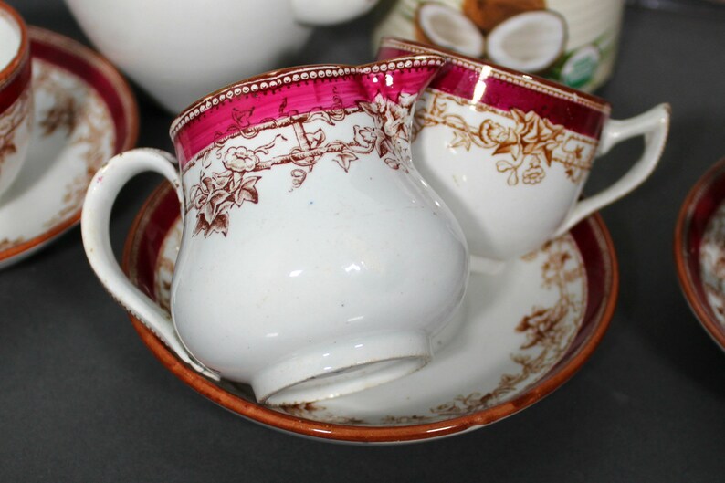 Antique Copeland Childs Tea Set Ca 1850-1867 RARE - Etsy